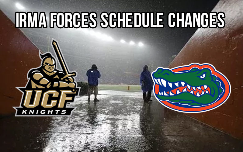 Hurricane Irma Wreaking Havoc On Florida Football