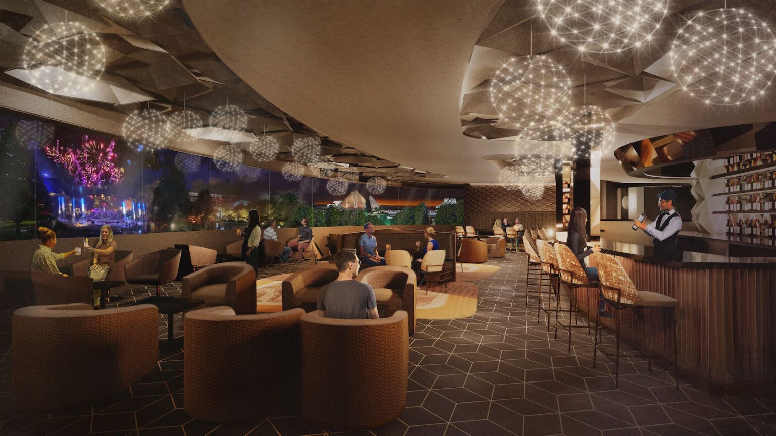 GEO-82: A New Adults Only Lounge Inside EPCOT’s Spaceship Earth to Open ...
